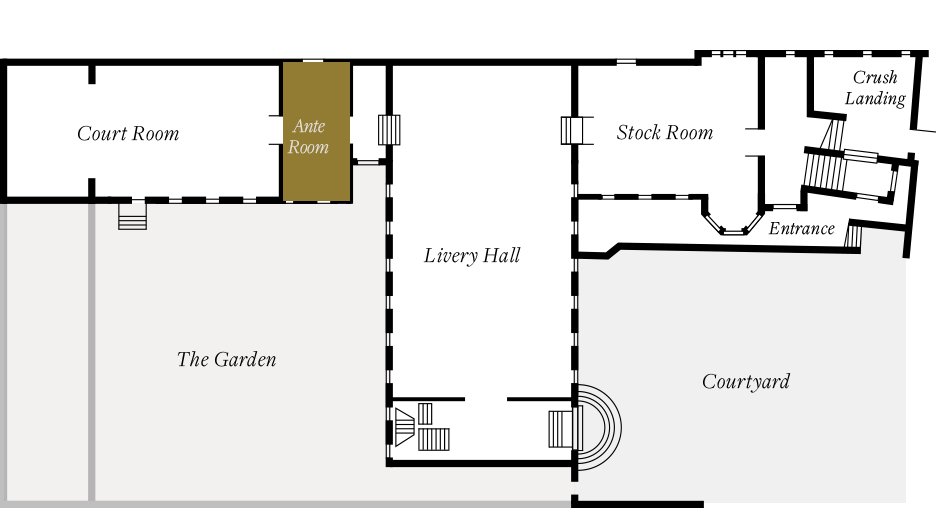 Ante Room – one of the rooms in Stationers Hall – perfect for small ...